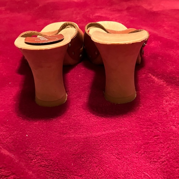 Candie's | Shoes | Vintage 99 Tan Brown Candies Mule Sandals | Poshmark